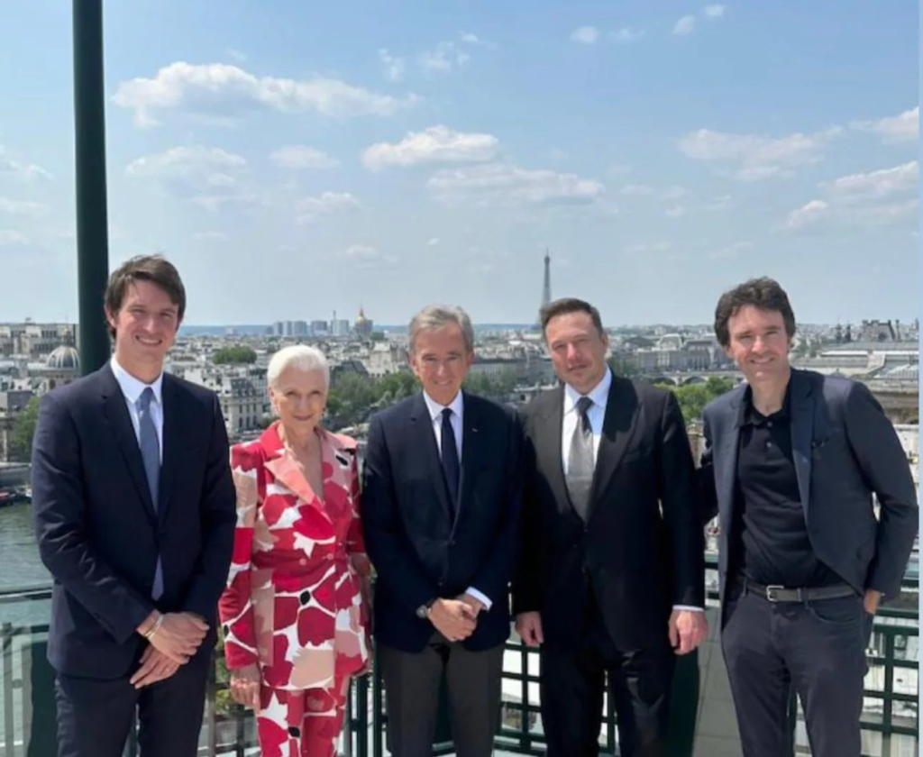 The most expensive lunch in the world? Elon Musk and Bernard Arnault ...