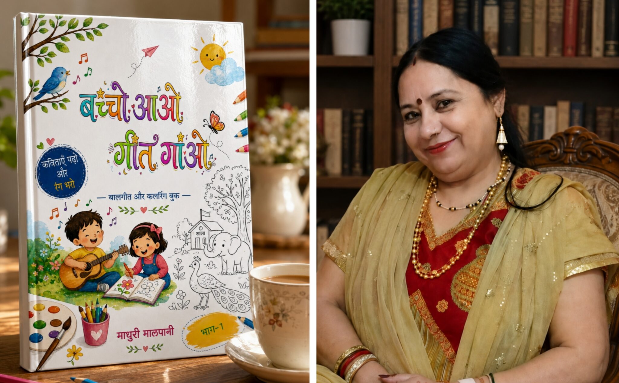 Lecturer Madhuri Malpani Releases Debut Children’s Poetry and Coloring ...